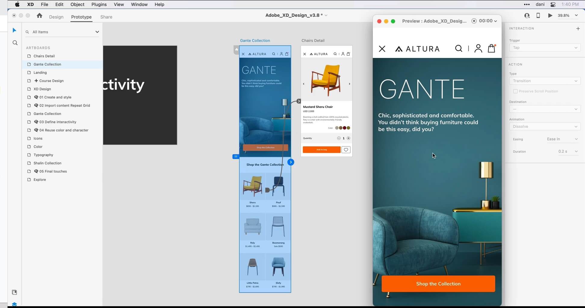 Web usability and interface design using Adobe XD